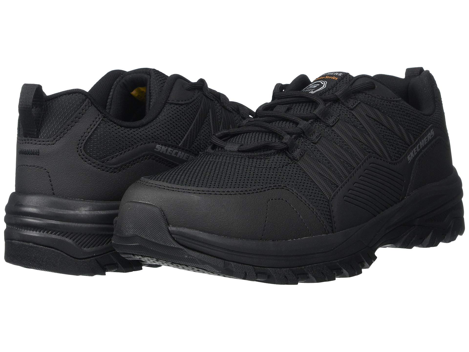 Skechers Men's Fannter Hiking Shoe, Black,12 M US