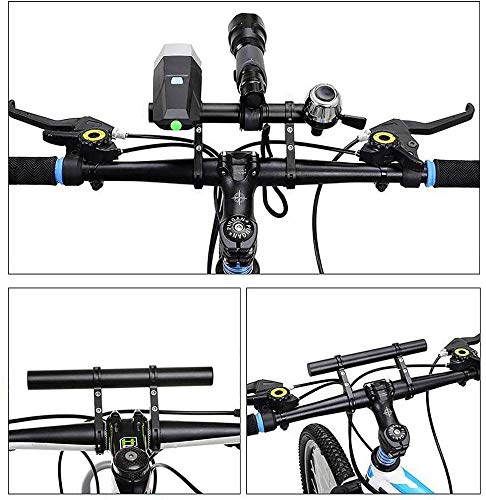 Tinke Handlebar Extender Bicycle Aluminum Alloy Bracket Extension Double Handlebar Extension Mount Holder Use for XIAOMI M365 Ninebot ES1 ES2 and Mountain Bicycle