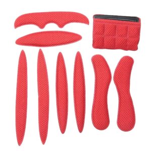 vgeby1 helmet foam pads, anti-collision helmet padding kit helmet sponge replacement universal foam pads set(inner lining)