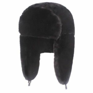 Women Men Furry Trapper Hat Winter Hat Faux Fur Ushanka Ear Flap Hunting Windproof Ski Snow Caps Earflaps Russian Hats Thermal Cold Weather Hats