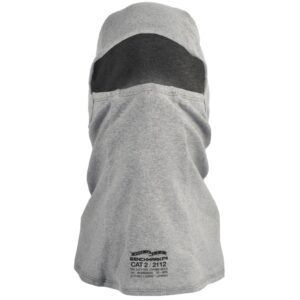 benchmark fr flame resistant lightweight balaclava - made in the usa (light gray)