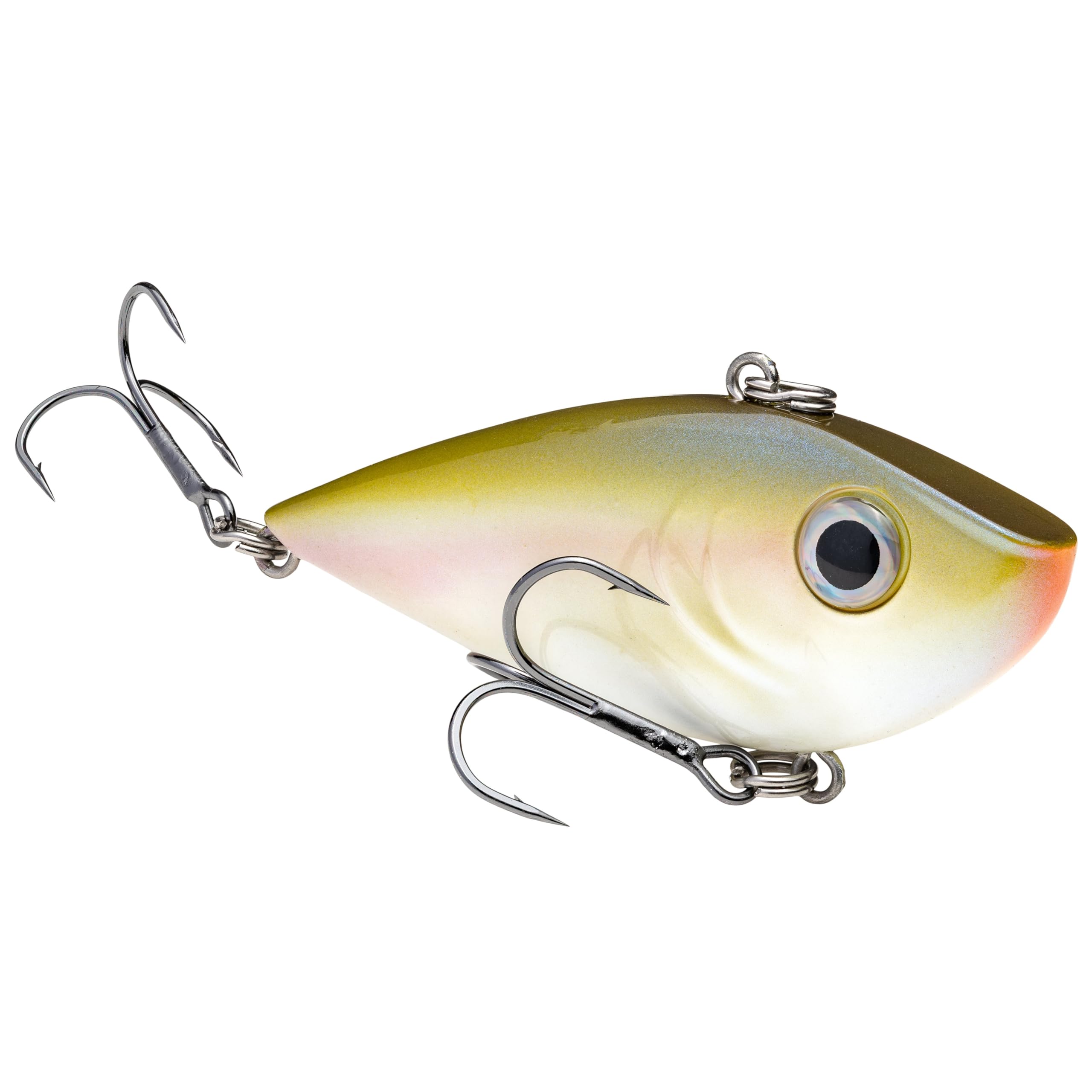 Strike King (REYESDTT34-477) Red Eyed Shad Tungsten 2 Tap Fishing Lure, 477 - The Shizzle, 3/4 oz, Tungsten Sound Chamber