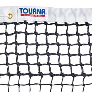 Tourna Tennis Net 3.5mm Double with Polyester Headband