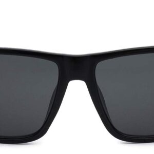 Locs 91055 Black Sunglasses | Authentic Gangster Oversized Eyewear Flat Top Shades