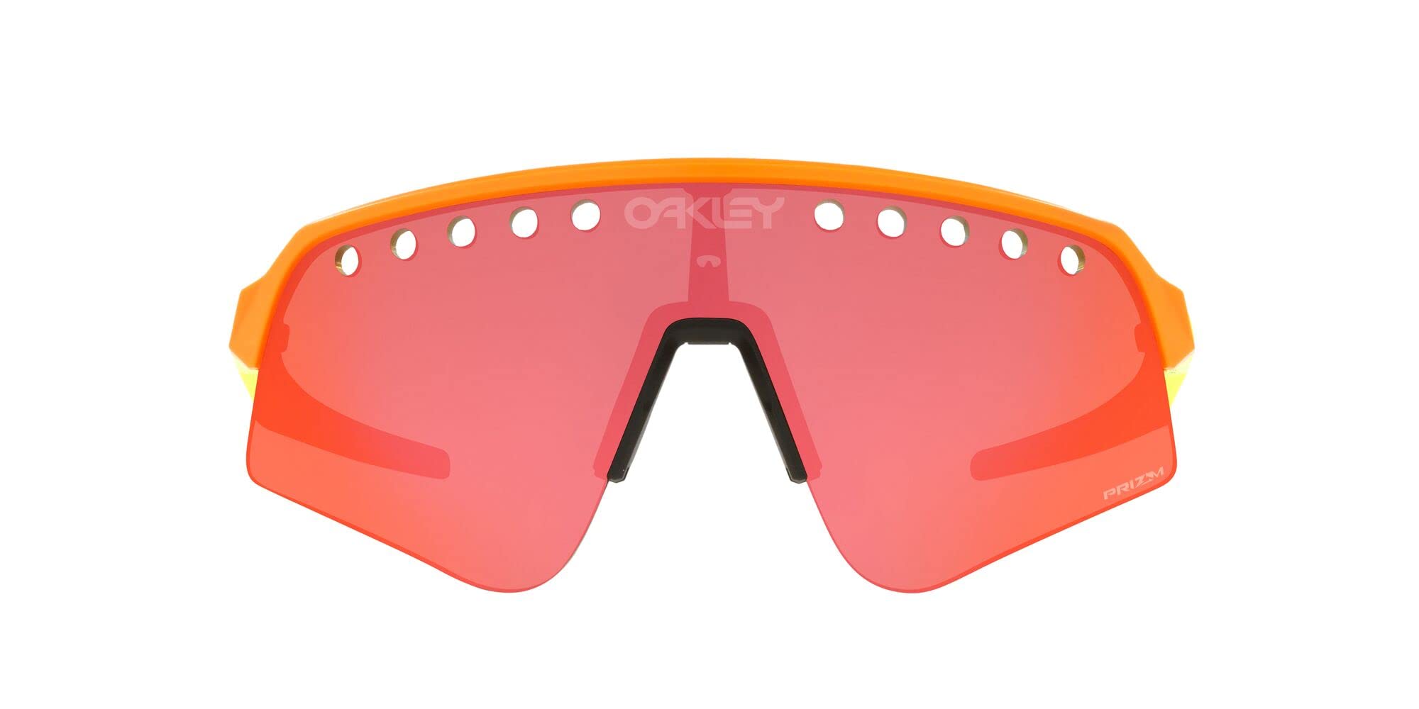 Oakley Men's Oo9465 Sutro Lite Sweep Rectangular Sunglasses, Orange/Prizm Trail Torch, 39 mm