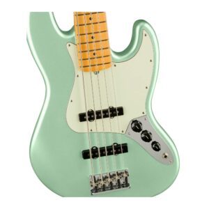 Fender American Professional II 5-String Jazz Bass, Mystic Surf Green, Maple Fingerboard