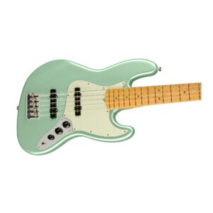 Fender American Professional II 5-String Jazz Bass, Mystic Surf Green, Maple Fingerboard