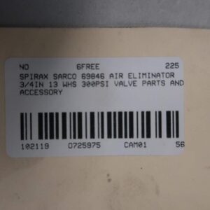 Inc. 69846 3/4" AIR ELIMINATOR