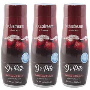 sodastream sparkling drink, dr pete, , 14.8 fl oz (pack of 1)