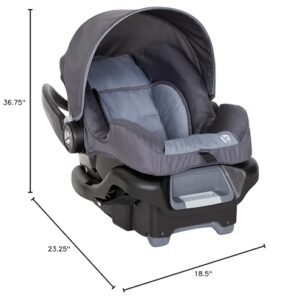 Baby Trend Expedition Race Tec Jogger Travel System, Ultra Grey