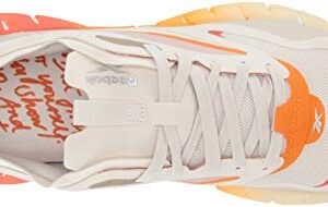 Reebok Women's Zig Kinetica Horizon Cross Trainer, Alabaster/Utility Beige/Carotene, 8