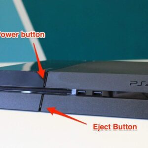 Replacement Eject Power Button Clip & DVD Disk Drive Eject Button Clip for Sony Playstation 4 PS4 CUH-1200 Model