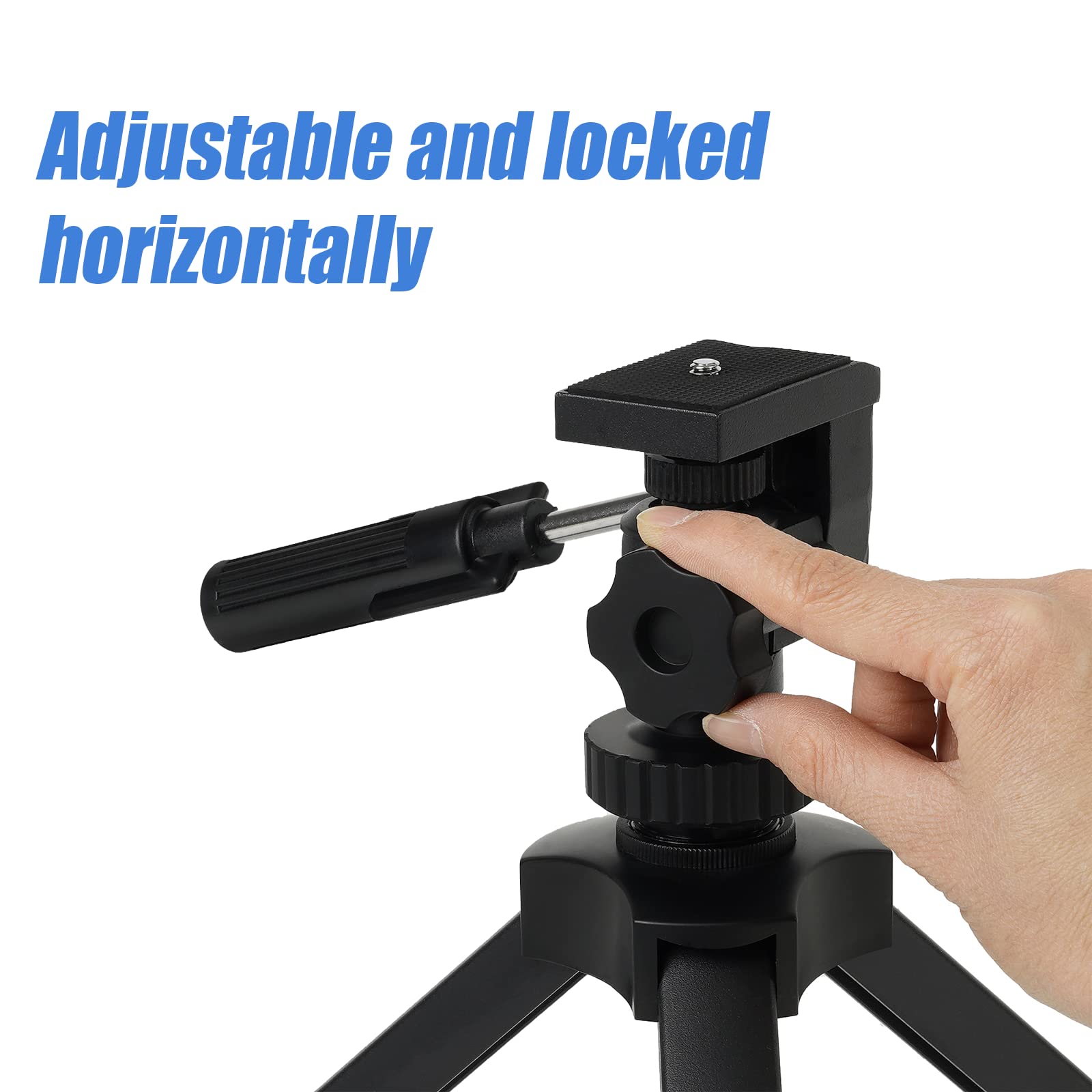 SVBONY SV146 Tabletop Tripod, Spotting Scope Tripod, Adjustable Portable Tripod for Spotting Scope Binoculars Monoculars DSLR Cameras