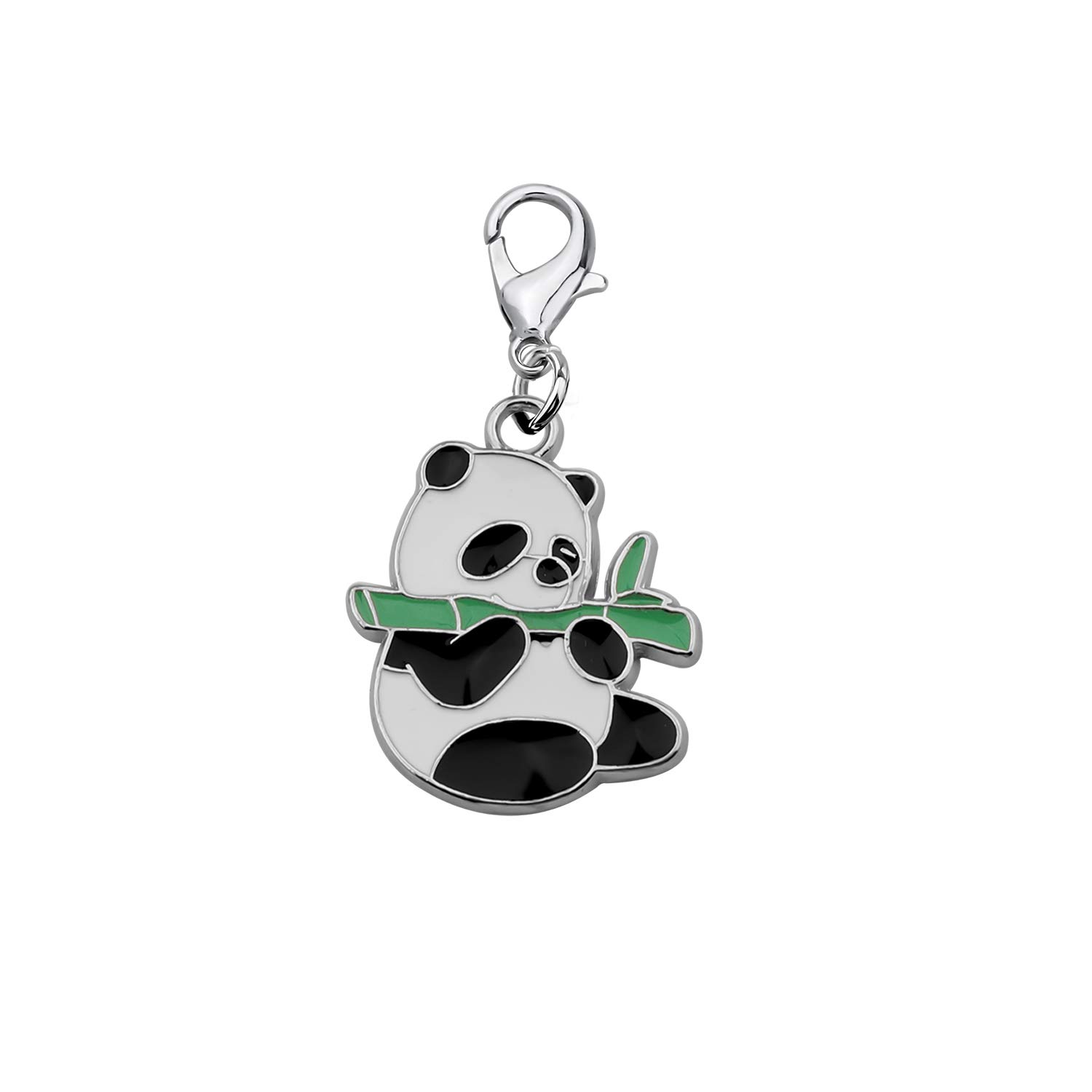 AKTAP Panda Necklace Panda Lover Gifts Infinity Y Necklace Cute Animal Panda Bear Jewelry for Mother's Day Birthday Gift BFF Jewelry