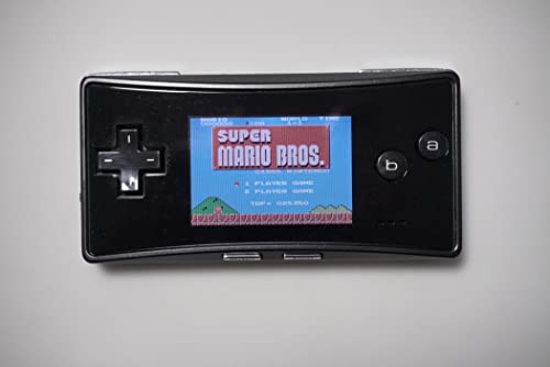 Game Boy Micro Black - Game Boy Advance (Renewed)