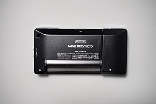 Game Boy Micro Black - Game Boy Advance (Renewed)