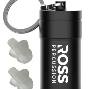 Ross Percussion High Fidelity Drummer Ear Plugs - Noise Reduction 19dB