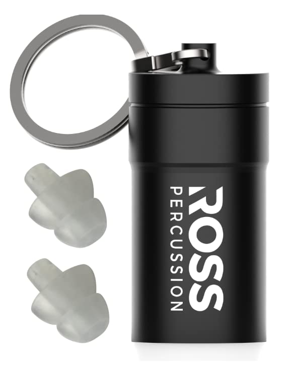 Ross Percussion High Fidelity Drummer Ear Plugs - Noise Reduction 19dB