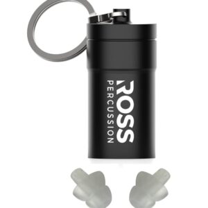 Ross Percussion High Fidelity Drummer Ear Plugs - Noise Reduction 19dB