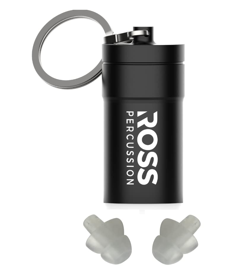 Ross Percussion High Fidelity Drummer Ear Plugs - Noise Reduction 19dB