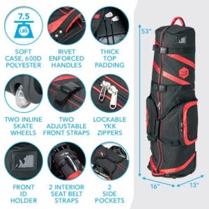 TGW Players Golf Travel Cover Blue