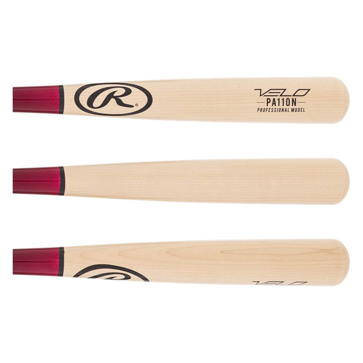 Rawlings Velo Maple Wood Baseball Bat: PA110N Adult 33 inch