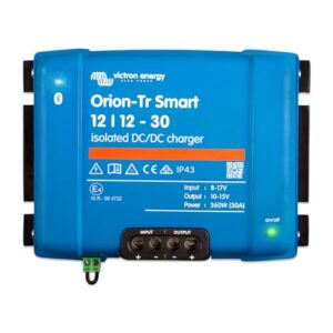 victron energy orion-tr smart 12/12-volt 30 amp 360-watt dc-dc charger isolated (bluetooth)