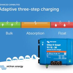 Victron Energy Orion-Tr Smart 12/12-Volt 30 amp 360-Watt DC-DC Charger Isolated (Bluetooth)