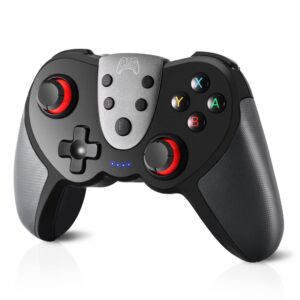 enhanced nintendo switch/lite wireless switch pro controller drop-proof w/bluetooth