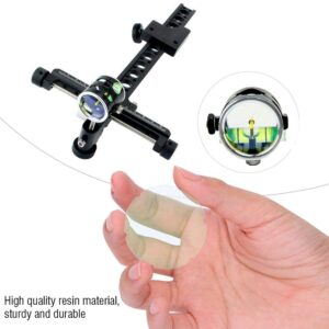 4X 6X 8X Professional Archery Sight Lens Flat Glass Lens Compound Bow Scope Magnifier Lens Accessory (8X)