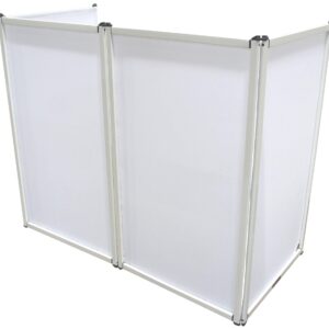 Harmony Audio HA-SKRIM Light Aluminum Portable DJ Event Facade Booth Scrim New