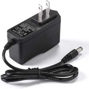 12v 2a ac power supply adapter charger cord for yamaha psr, ypg, ypt, dgx, dd, ez and p digital piano and portable keyboard series, replacement pa-130 pa-130b adapter