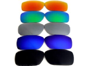 galaxy replacement lenses for oakley fuel cell polarized black/blue/green/titanium/red 100% uvab