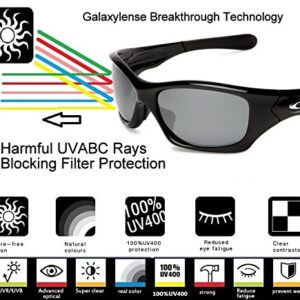 Galaxy Replacement lenses For Oakley Fuel Cell Polarized Black/Blue/Green/Titanium/Red 100% UVAB