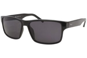 ferragamo sf960s unisex sunglasses black, 58