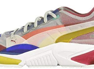 PUMA Mens LQDCELL Optic Sheer High Rise Rubarb-Sulfur Sneaker - 10