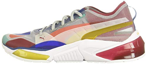 PUMA Mens LQDCELL Optic Sheer High Rise Rubarb-Sulfur Sneaker - 10