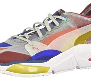 PUMA Mens LQDCELL Optic Sheer High Rise Rubarb-Sulfur Sneaker - 10