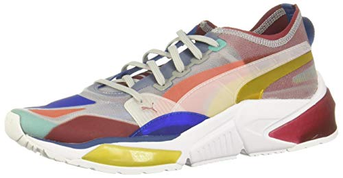 PUMA Mens LQDCELL Optic Sheer High Rise Rubarb-Sulfur Sneaker - 10