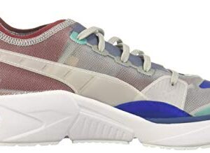 PUMA Mens LQDCELL Optic Sheer High Rise Rubarb-Sulfur Sneaker - 10