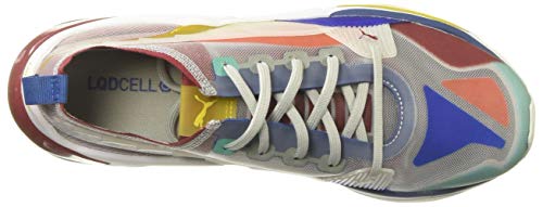 PUMA Mens LQDCELL Optic Sheer High Rise Rubarb-Sulfur Sneaker - 10