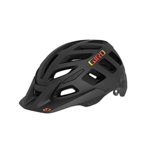 giro radix mips men's mountain cycling helmet - matte black hypnotic (2021), large (59-63 cm)