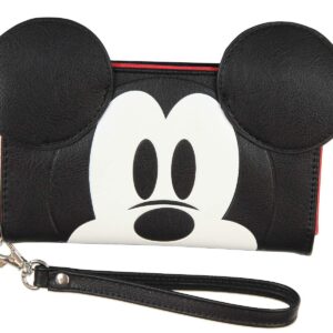 Disney Mickey Mouse Ears 90 Years True Original 3D Cell Phone Wristlet Wallet