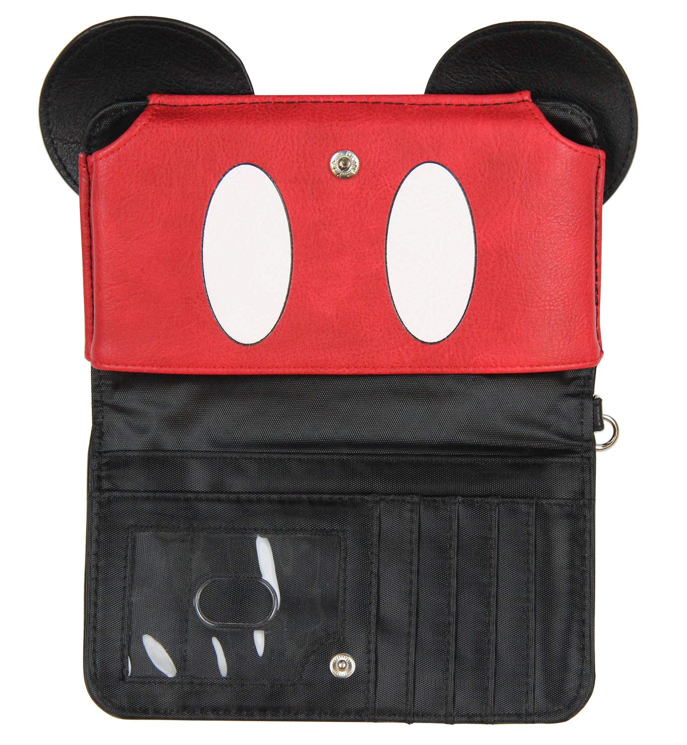 Disney Mickey Mouse Ears 90 Years True Original 3D Cell Phone Wristlet Wallet