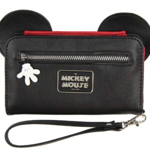 Disney Mickey Mouse Ears 90 Years True Original 3D Cell Phone Wristlet Wallet