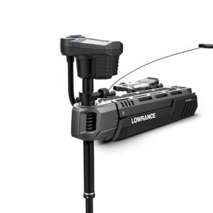 Lowrance Ghost - Freshwater Trolling Motor, 47" Shaft, Bow Mount, 97/120 lbs Thrust with Configurable Foot Pedal, HDI Sonar