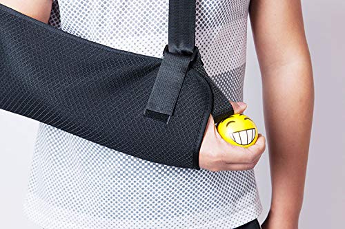 MHKGIOA Arm Sling for Rotator Cuff Injury,Dislocated,Broken & Strains - Adjustable Arm/Shoulder & Elbow Sling Immobilizer with Thumb Loop