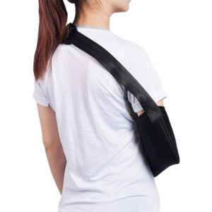 MHKGIOA Arm Sling for Rotator Cuff Injury,Dislocated,Broken & Strains - Adjustable Arm/Shoulder & Elbow Sling Immobilizer with Thumb Loop