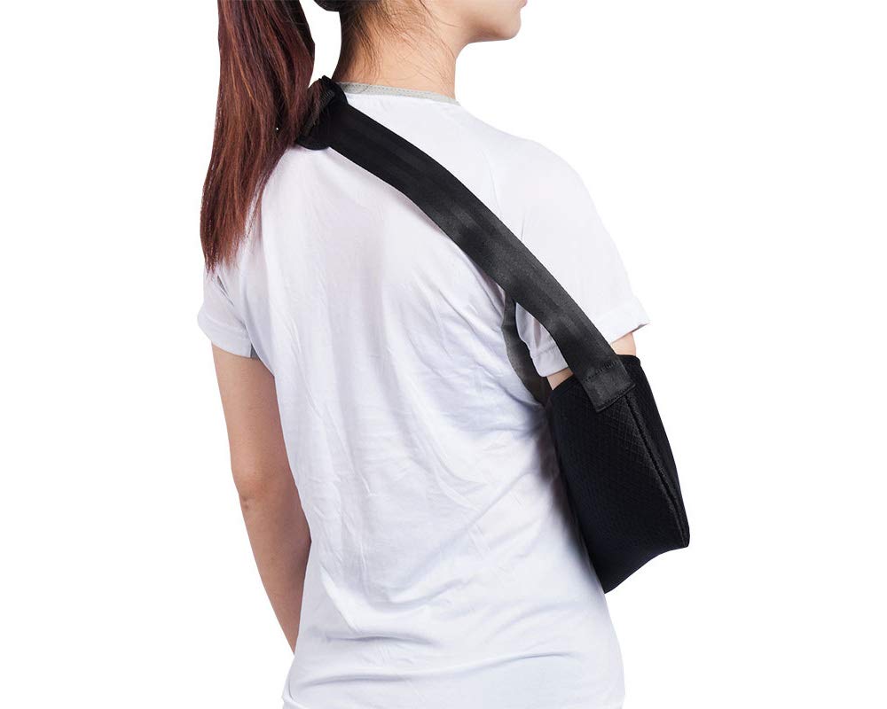 MHKGIOA Arm Sling for Rotator Cuff Injury,Dislocated,Broken & Strains - Adjustable Arm/Shoulder & Elbow Sling Immobilizer with Thumb Loop