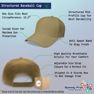 Custom Baseball Cap Handyman Mr. Fix It B Embroidery Acrylic Dad Hats for Men & Women Strap Closure Khaki Personalized Text Here